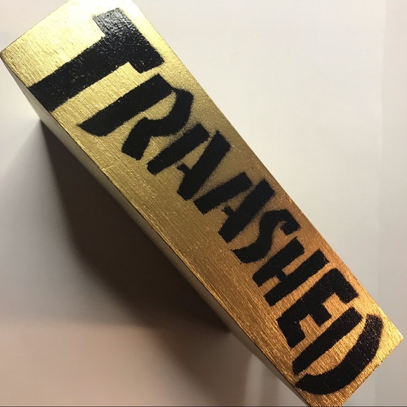 Hand Crafted | Storage & Organization | Traashed Thrasher Skateboarding ...